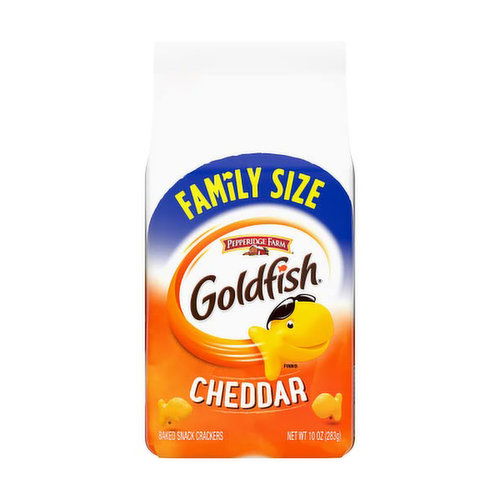 Pepperidge Farm Goldfish Family Size Cheddar - Foodland