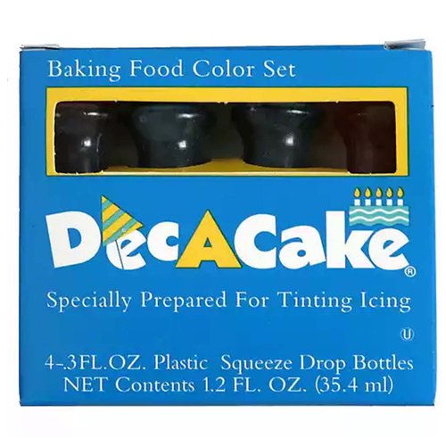 Dec A Cake Baking Food Color Set - Foodland