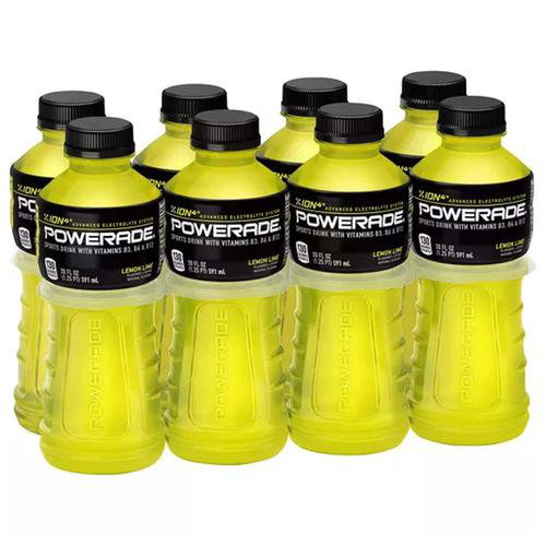Powerade Lemon Lime Sports Drink (Pack of 8) - Foodland