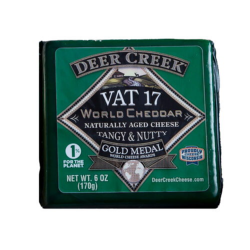 Deer Creek Cheddar Vat 17 - Foodland