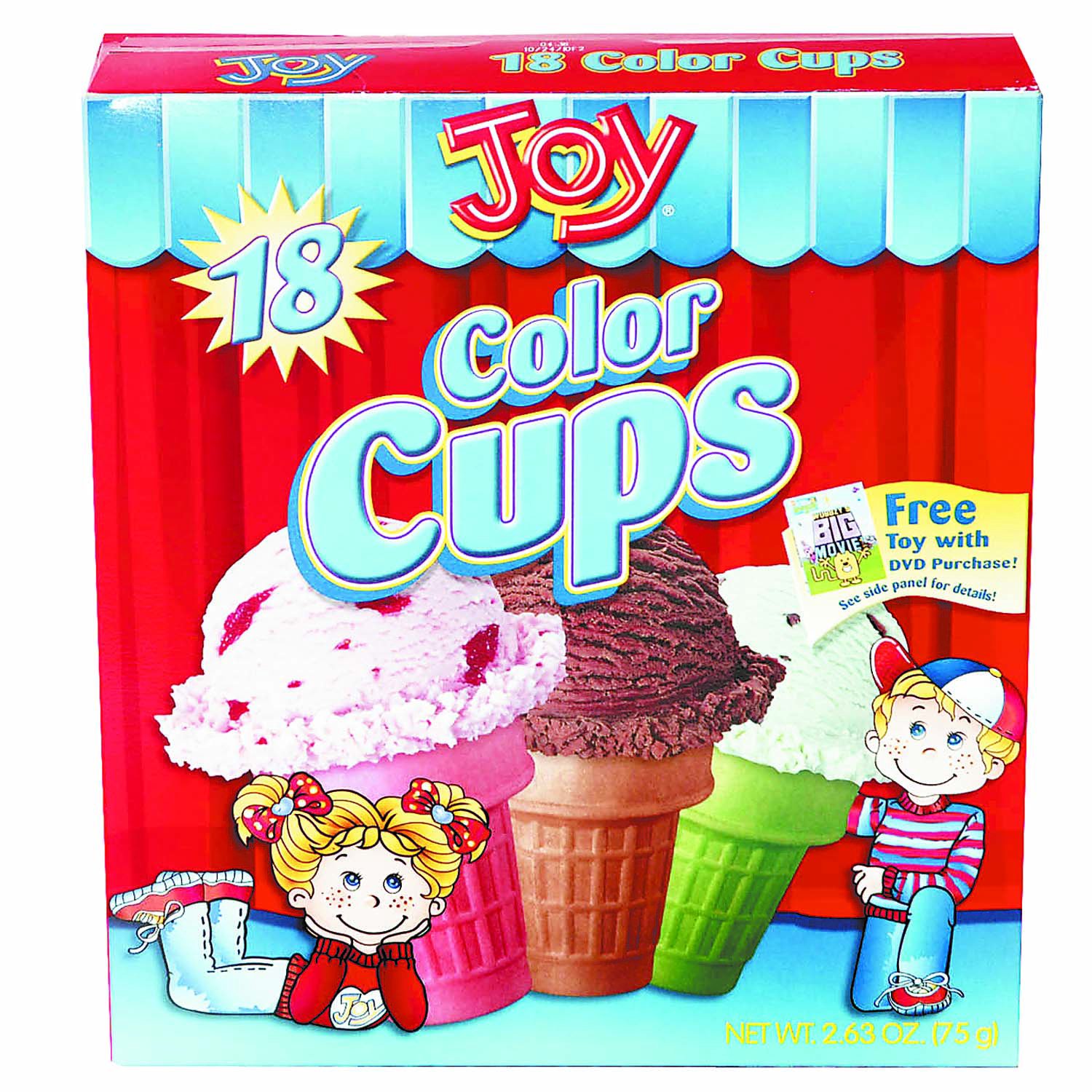 Joy Ice Cream Color Cups Foodland